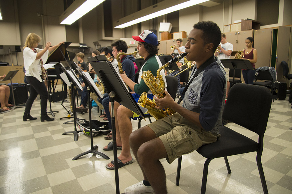 College Music Classroom