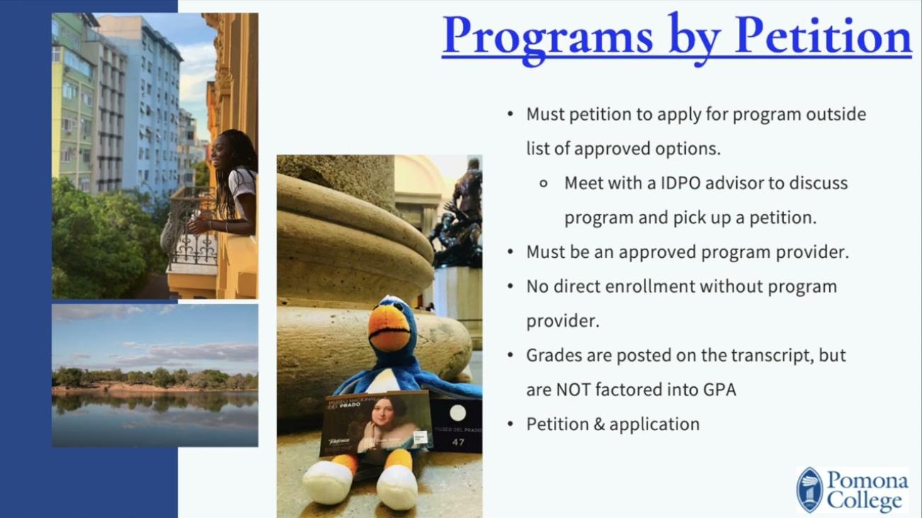 Getting Started with the International and Domestic Programs Office ...